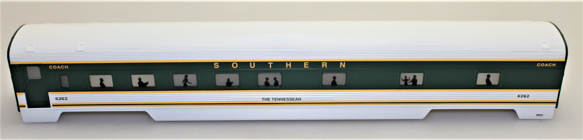 COACH SHELL - SOUTHERN TENNESSEAN #6262 (72' STREAMLINE - O SCALE ...