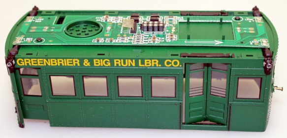 Railbus Shell - Greenbrier & Big Run ( On30 Railbus & Trailer ) [28457 ...
