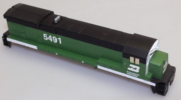 Shell w/o Rails Burlington Northern ( HO B23-7 ) [1110XX-00A01-F] - $16 ...