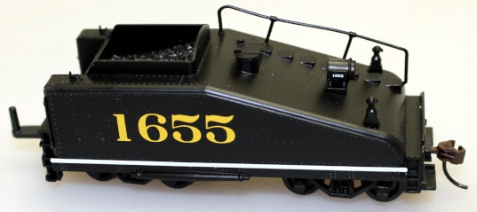 Tender - ( Slope ) Southern #1655 (HO 0-6-0/2-6-0/2-6-2) : Bachmann ...