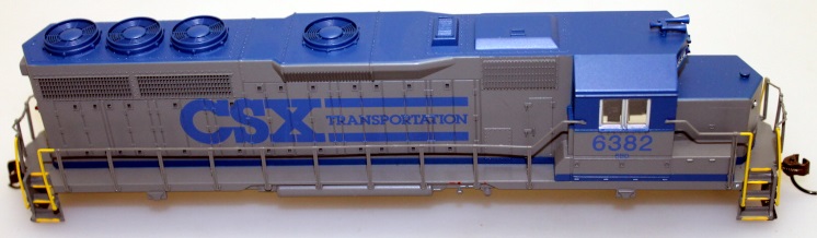 Loco Body Shell - CSX #6382 Transportation (HO GP40) [H63501-66307 ...