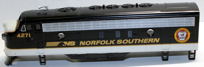 Body Shell - Norfolk Southern Pittsburgh Div #4271 ( HO F7-A ) [H112X ...