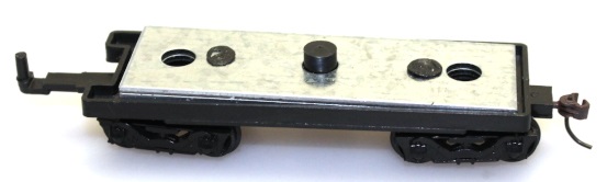 Tender Chassis w/wheels Black Frame (HO 0-6-0 SH) [2604-Black w/coupler ...