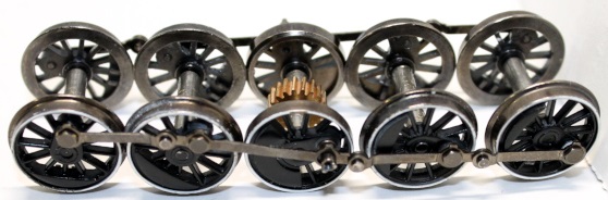 Drive wheels w/ metal gear white trim( HO 2-10-0 Sound ) [H81705-White ...